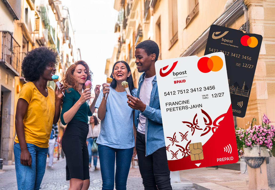 bpaid: de prepaid creditcard zonder bankrekening | bpost