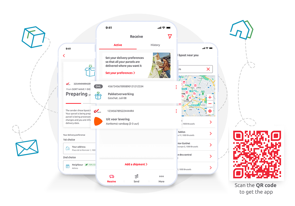 Receive a parcel from Belgium | bpost