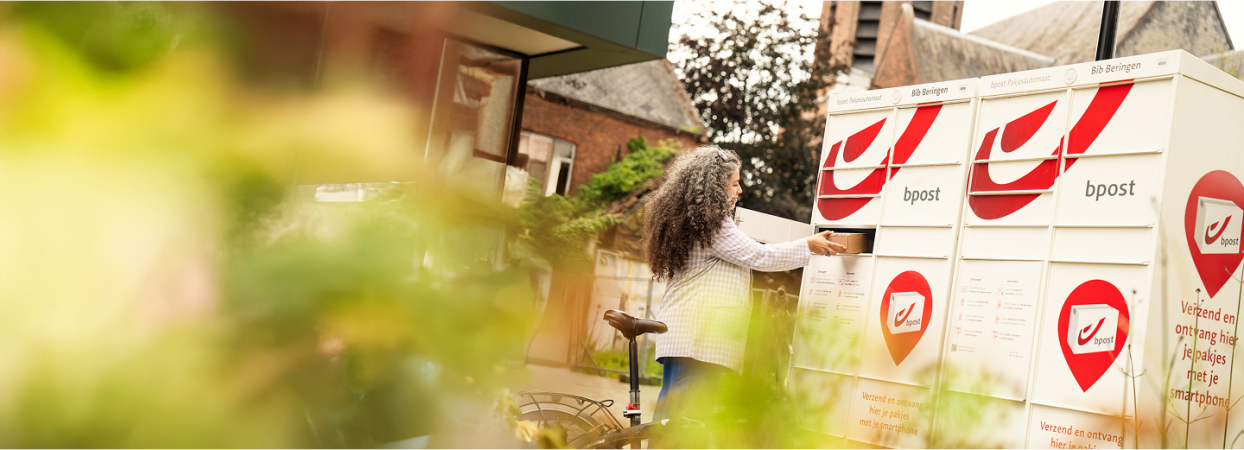 Screenless Parcel Lockers | bpost