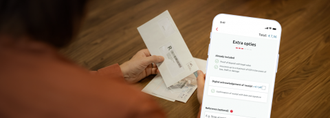 Registered Mail with Proof of Delivery| bpost