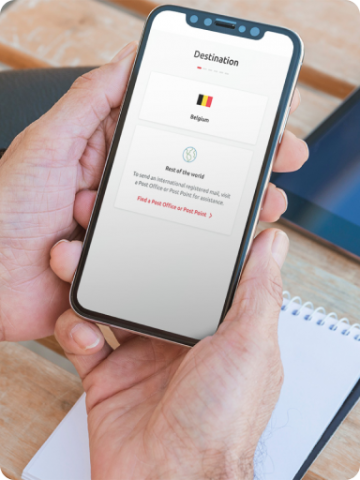 Send a Letter, Card or Registered Mail | bpost